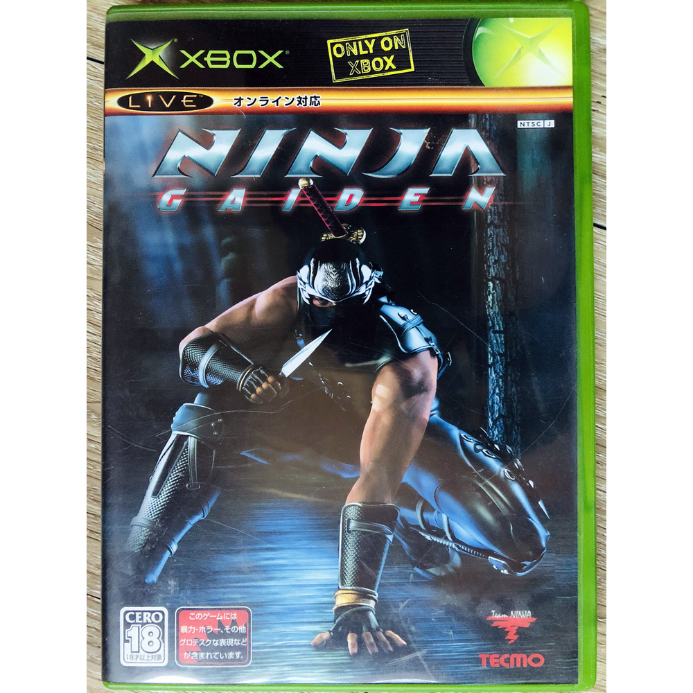 NINJA GAIDEN XBOX ORIGINAL แผ่นแท้ JAPAN สำหรับสายสะสม | Shopee Thailand