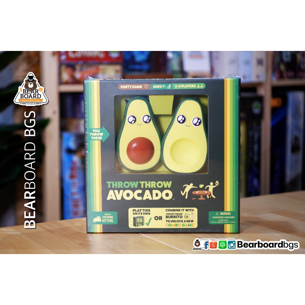 Throw Throw Avocado บอร์ดเกม ของแท้ | Shopee Thailand