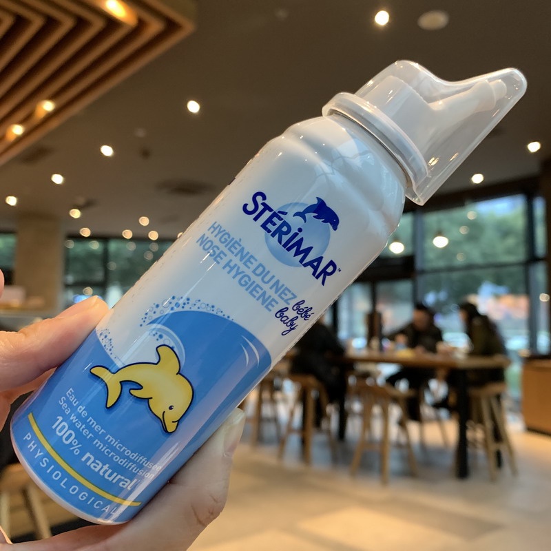 ปลาโลมาพ่นจมูกsterimarทารก เกลือทะเลสเปรย์จมูกเด็กล้างจมูกสเปรย์สเปรย์ ...