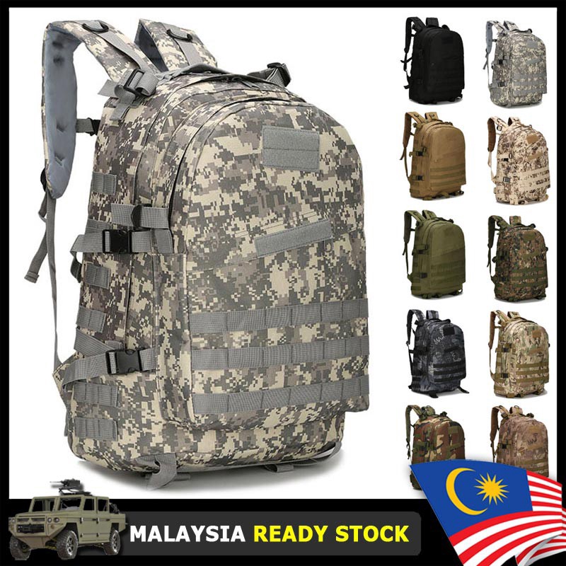 Pubg Backpack 40L Military Style | Shopee Thailand