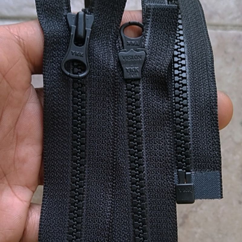 YKK & Korea Vislon Corn Tooth Jacket Zipper no. 5 40 ถึง 90 cm | Shopee Thailand