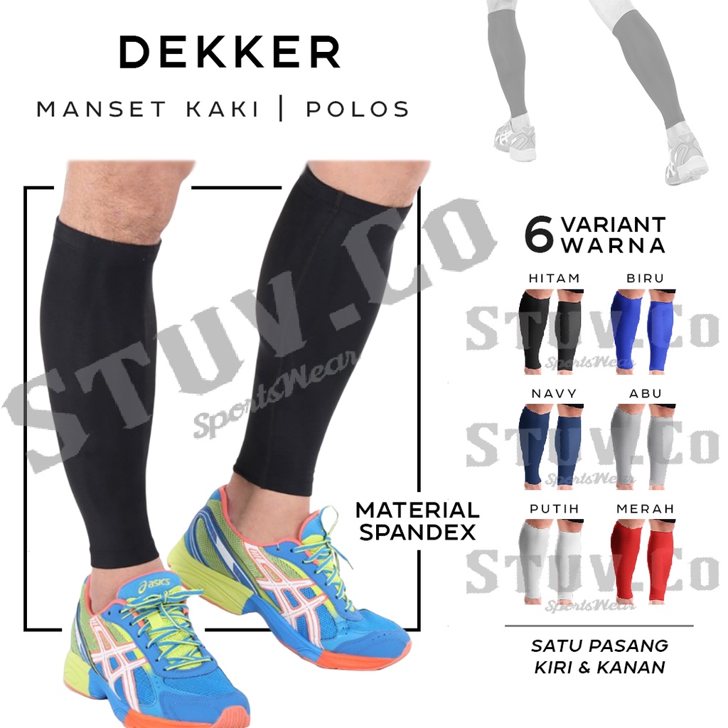 ป้องกัน CALF DECKER CUFF LEG BRACE COMPRESSION SPORTS COMPRESSION ...