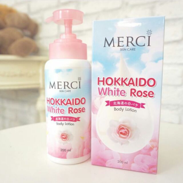 Merci Hokkaido White Rose Body Lotion | Shopee Thailand