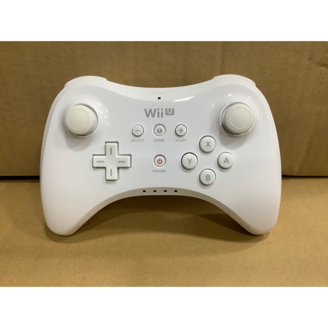 จอย วียู WiiU Wii U Pro Controller แท้ Nintendo สีขาว สีดำ | Shopee ...