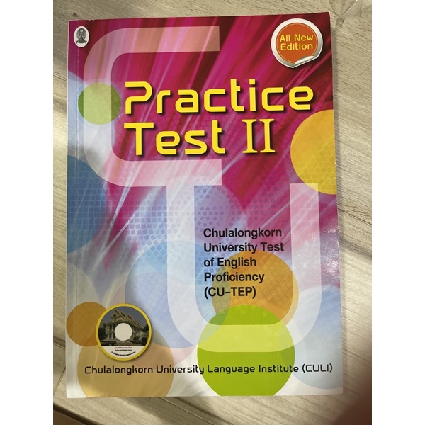 CU TEP Practice Test II ตัวอย่าง แบบฝึกหัดข้อสอบ พร้อมเฉลย พร้อม idioms ...