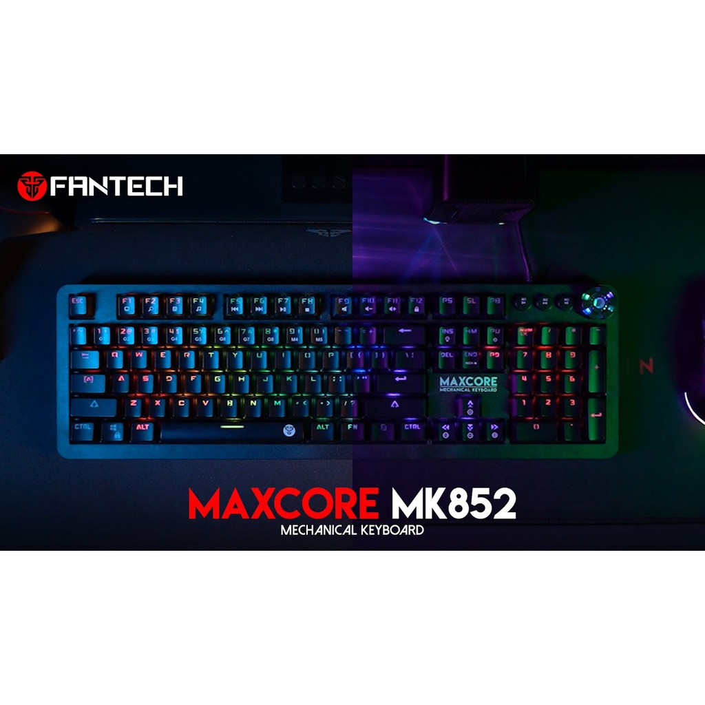 Outemu Fantech Max Core MK852 - Maxcore RGB คีย์บอร์ดเกมมิ่ง | Shopee ...