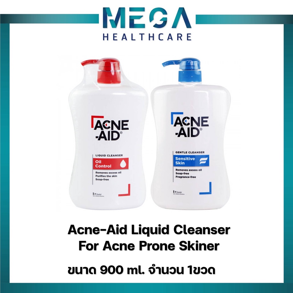 Acne-aid liquid cleanser 900 ml. // Acne-aid gentle cleanser 900ml ...