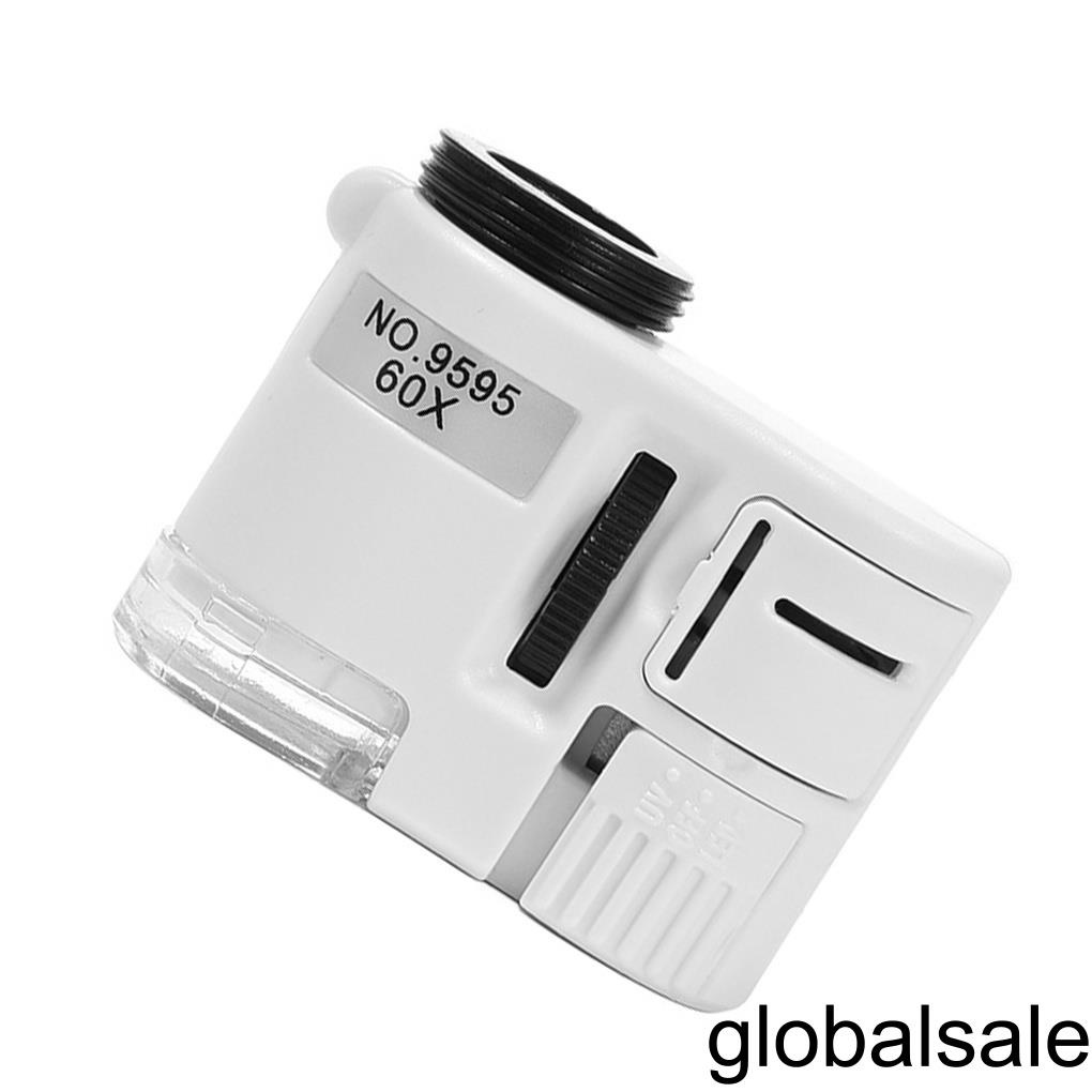 [Global] Magnifier Jewelry Identification Magnifying Glass Portable 60X ...