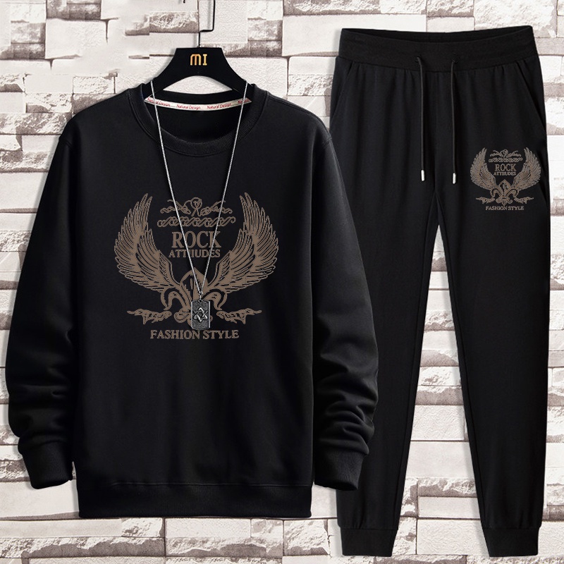 #Y47+CKH47Bชุดเซ็ทเสื้อแจ็คเก็ตแขนยาว+กางเกงขายาว ผ้านุ่มใส่สบายฯ ...