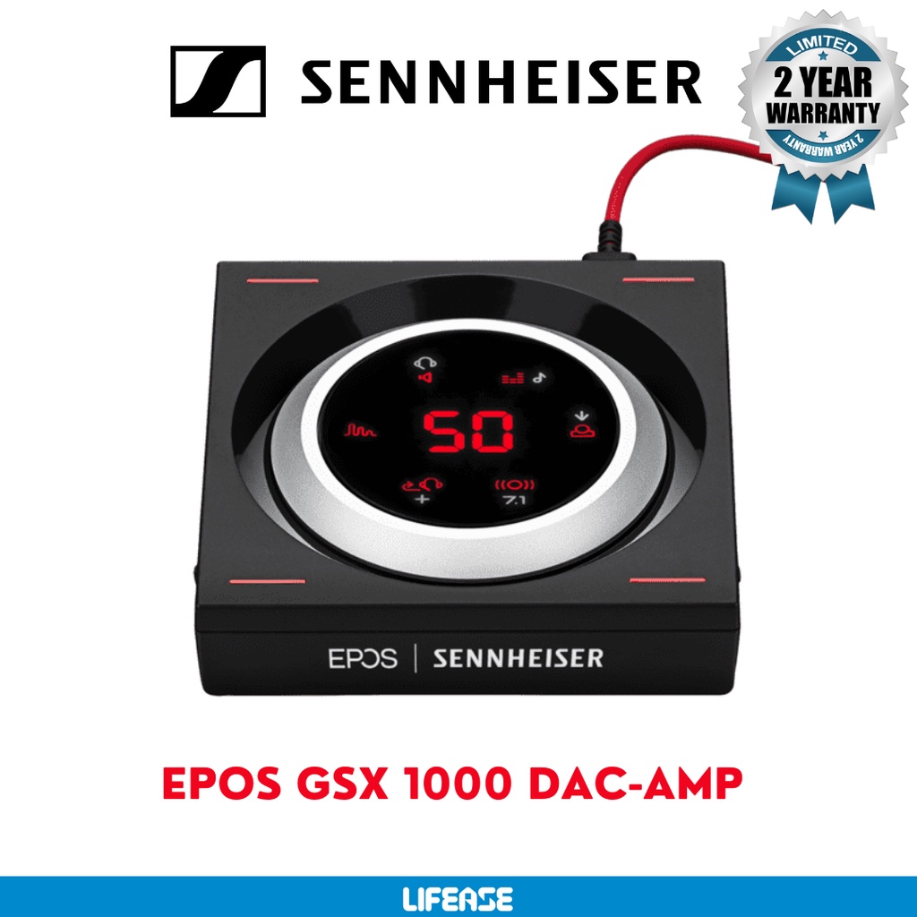 EPOS | Sennheiser Sound Card GSX 1000 Audio Amplier (GSX 1000) | Shopee ...
