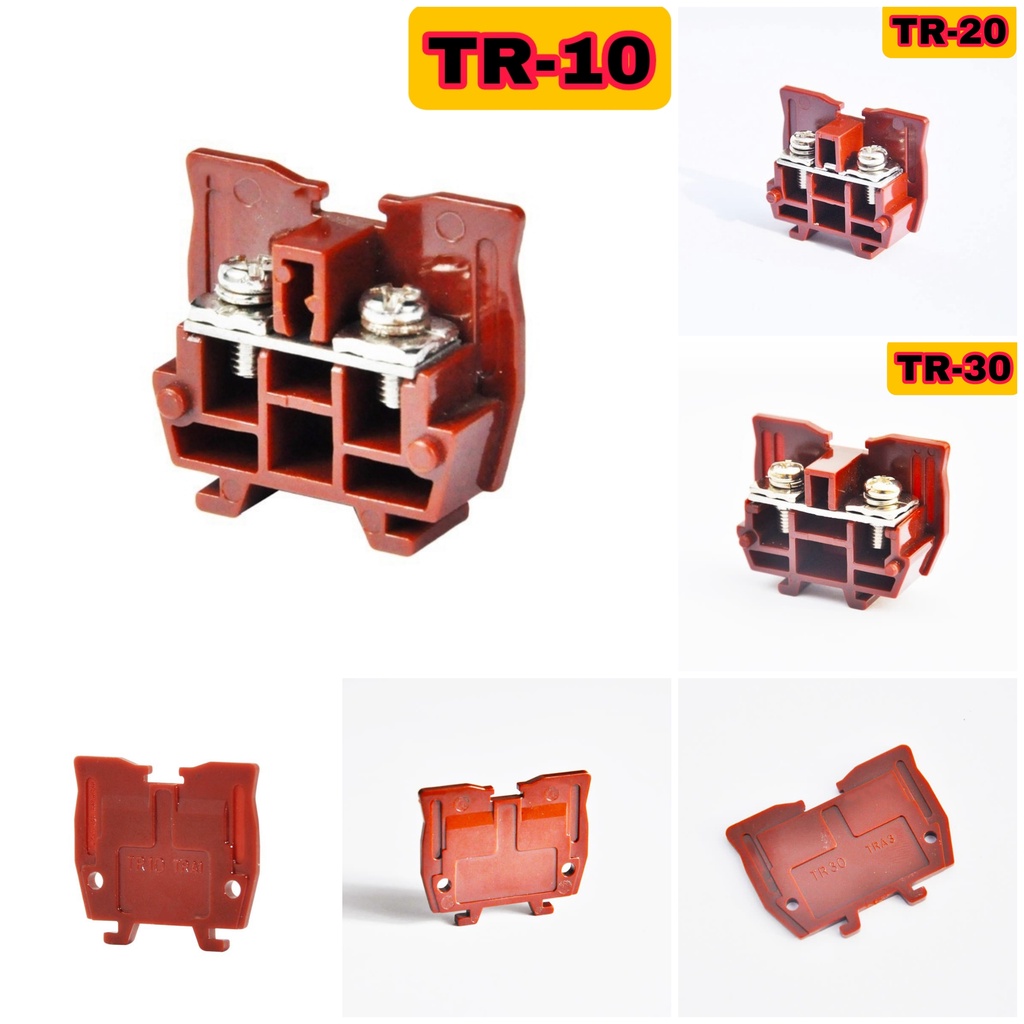 Terminal TR10 TR20 TR30 เทอร์มินอล ฝาปิด TRA-1 TRA-2 TRA-3 | Shopee ...