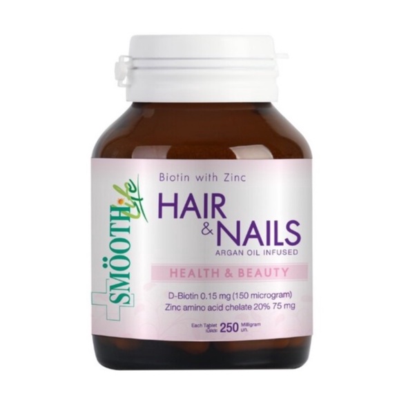 Smooth E Smooth Life Biotin & Zinc สมูทอี สมูท ไลฟ์ ไบโอติน ซิงค์ ช่วย ...