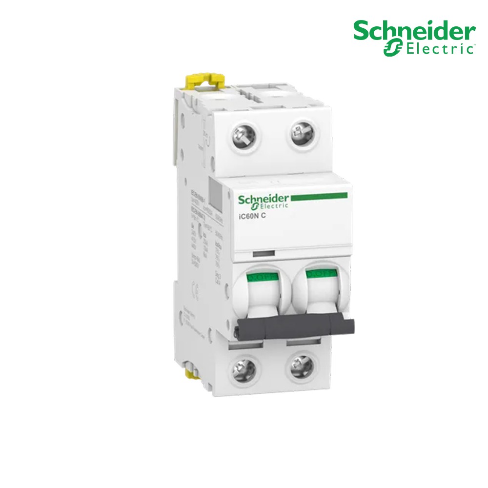 Schneider Electric - Acti9 iC60N 10kA, 400VAC, 2Pole, 50 A เบรกเกอร์ลูกย่อย 2โพล 50แอมป์ ...