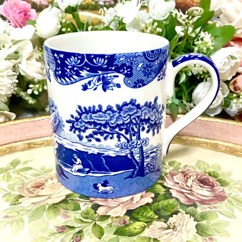 Spode Blue Italian Mug 0.5 L มัก แก้วมัก | Shopee Thailand