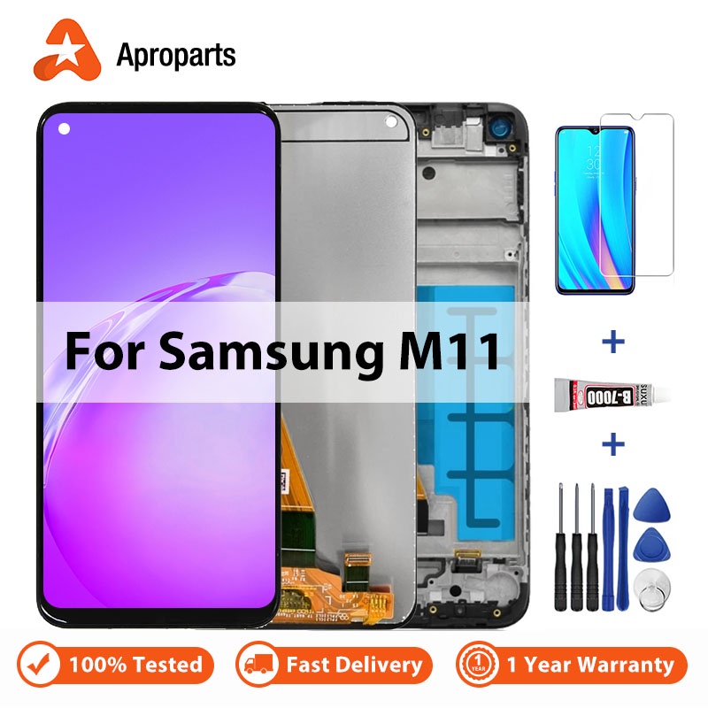 หน้าจอสัมผัสดิจิทัล LCD ขนาด 6.4 นิ้ว คุณภาพสูง สําหรับ Samsung Galaxy ...