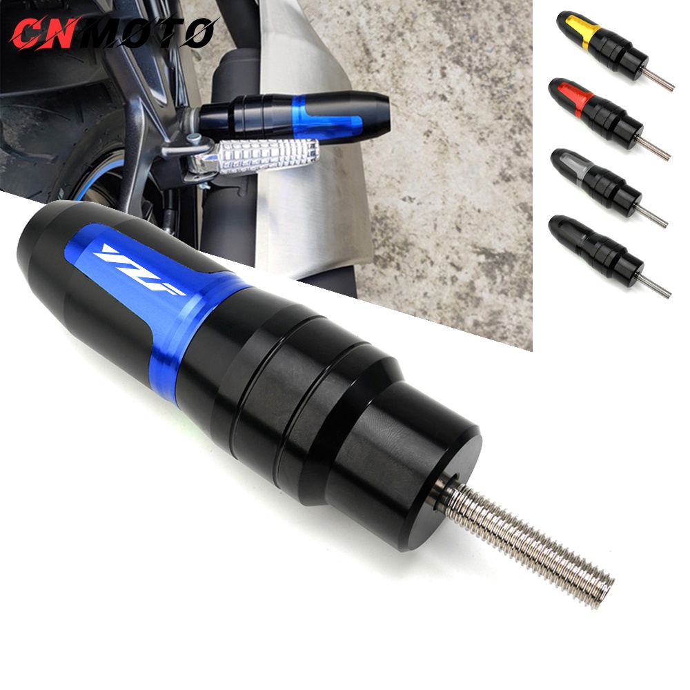 ก้านท่อไอเสียอลูมิเนียมอัลลอยด์ CNC กันกระแทก สําหรับ Yamaha YZF R1 R3 ...