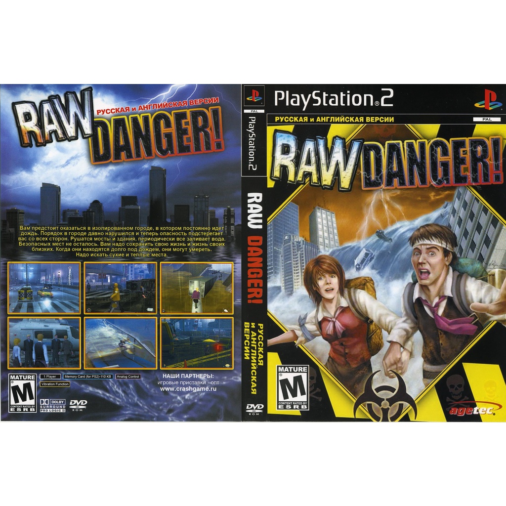 แผ่นเกมส์ PS2 Raw Danger คุณภาพ ส่งไว (DVD) | Shopee Thailand