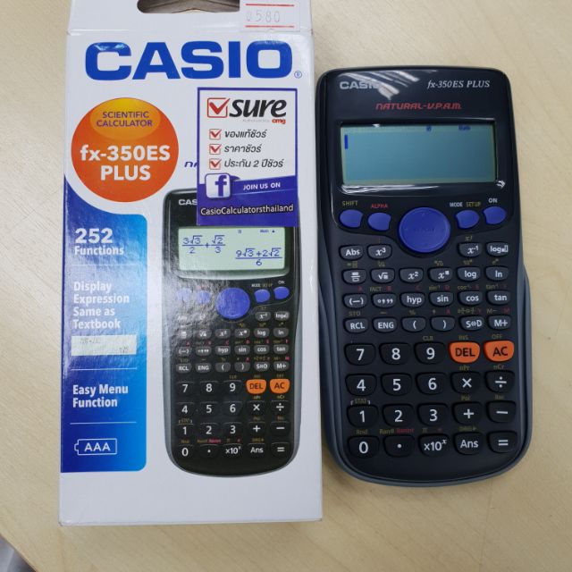 Casio Fx-350ES PLUS (มือสอง) | Shopee Thailand