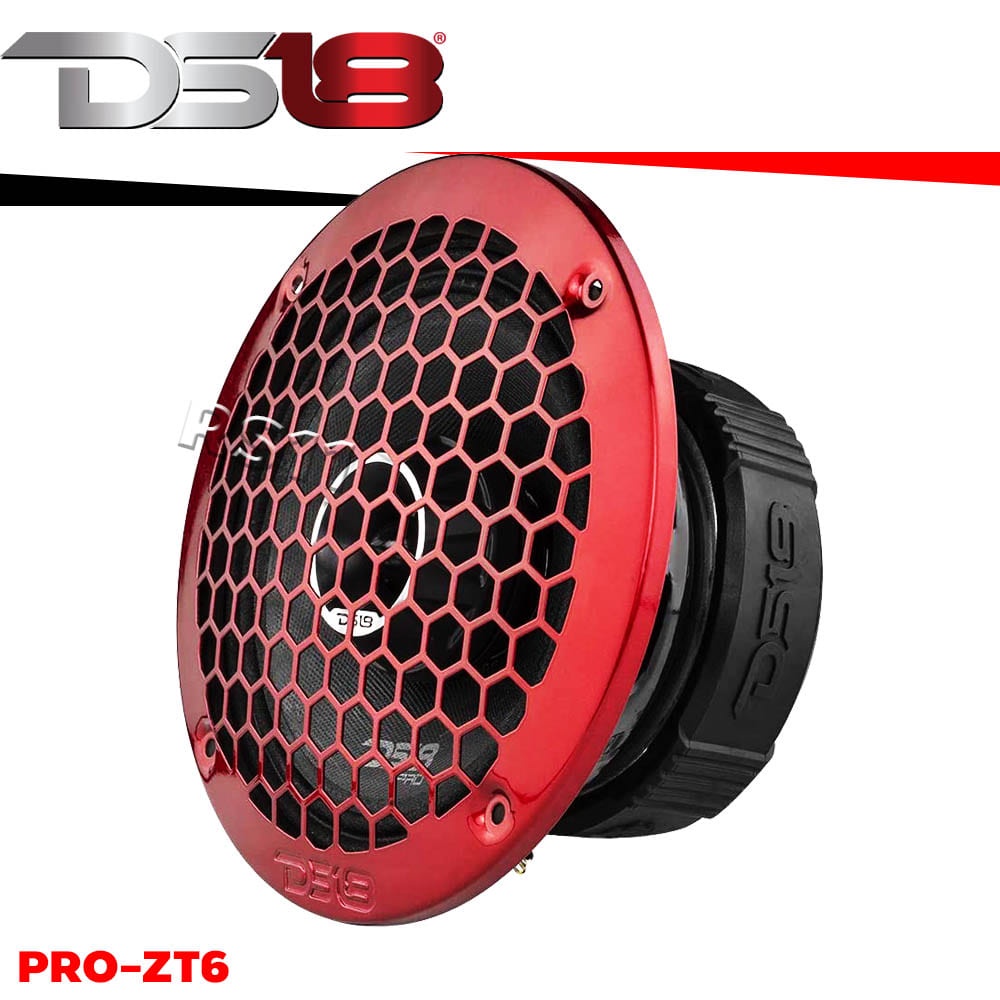 DS18 รุ่น PRO-ZT6 ลำโพงเสียงกลาง6.5นิ้ว2ทาง เฟสปลั๊กBullet Tweeterเสียง ...