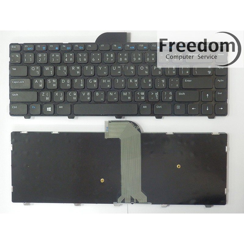 KEYBOARD DELL Inspiron 14 3421 3437 5421 / 2421 2158 2528 / 5437 5435 ...