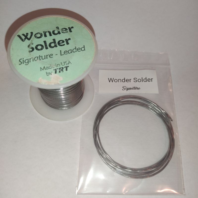 ตะกั่วเงิน Wonder Solder Signature 1.27mm Audio grade แบ่งขายเมตรละ 150 ...