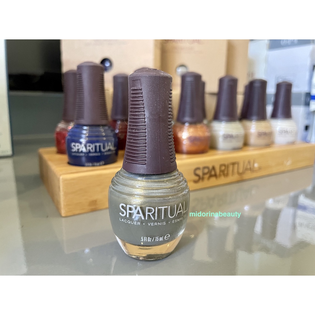 SPARITUAL สีทาเล็บ ออแกนิค Vegan Nail Polish-สี COMFORT | Shopee Thailand
