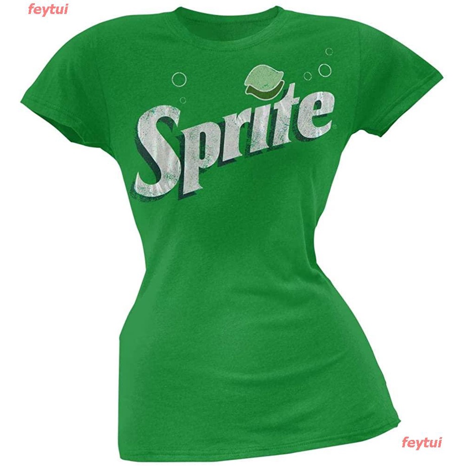 2022 สีเขียวสดใส Sprite โซดามะนาว Coca-Cola logo โคคาโคลา เสื้อยืด ...