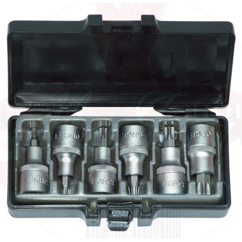 FORCE 4062 ลูกบล็อก ลูกบล็อค ลูกบล๊อก ชุดลูกบ๊อกซ์หัวจีบ 1/2" 6PCS ...