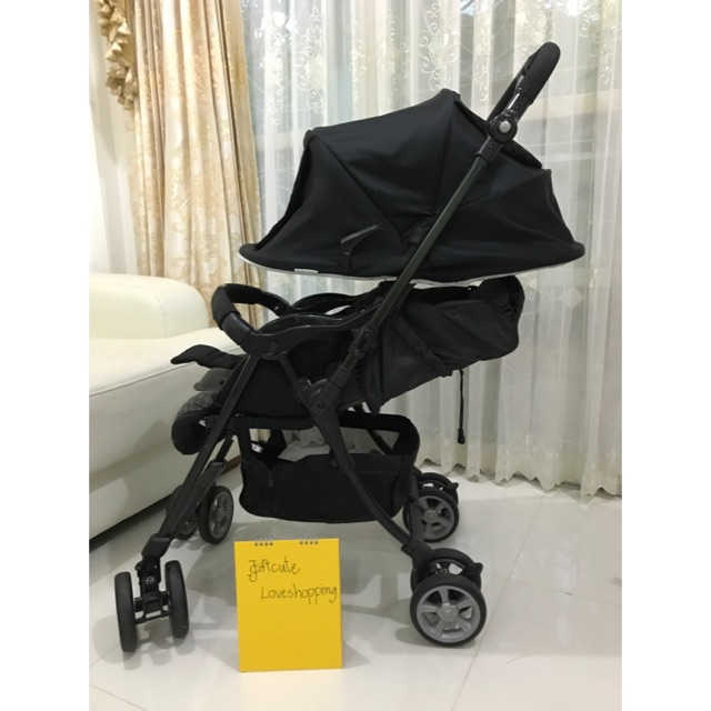 รถเข็นเด็ก Combi Miracle Turn 4 ล้อ รุ่น White label (Code BAGD ลดเพิ่ม100฿ (ศึกษารายละเอียด ...