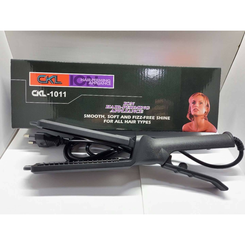 เครื่องหนีบผม CKL-1011 หนีบผมตรงสวย แผ่นความร้อนแบบหน้ากว้าง มีให้เลือก 2 สี ของแท้ 100% มี มอก. ...