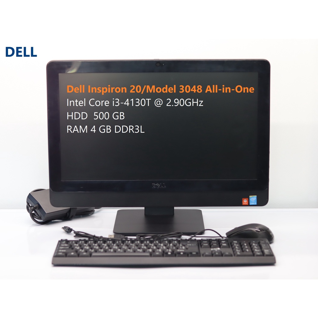 Dell Inspiron One 20-Model 3048 All-in-One -Intel Core i3-4130T @ 2 ...