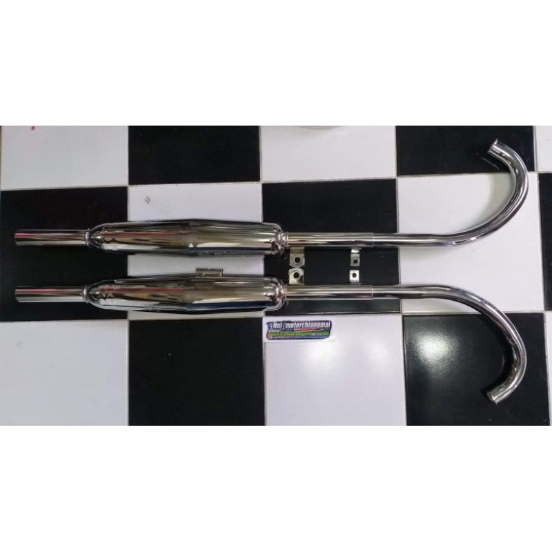 ท่อไอเสีย c95 c 92 ชุดท่อc95 c92 ชุดท่อไอเสียhonda c95 c92 คอท่อ c95 c92 ชุดคอท่อhonda c95 c92 ...