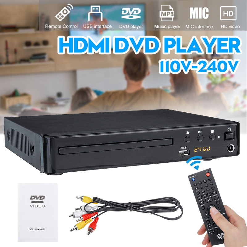 Usb HD DVD Player สนับสนุนพอร ์ ต LCD เครื ่ องเล ่ นดีวีดีขนาดกะทัดรัด ...