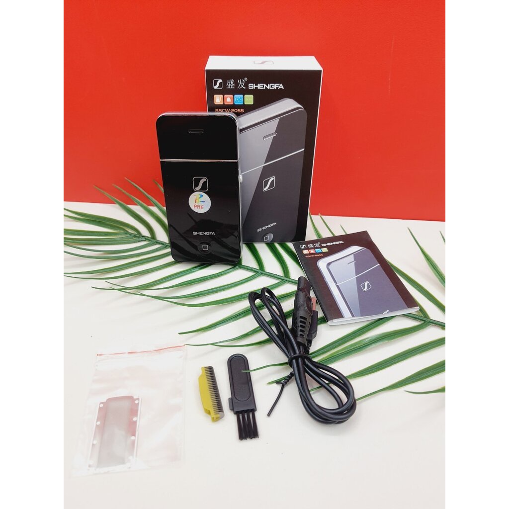 เครื่องโกนหนวด shengfa rscw-2055 สีดำ | Shopee Thailand