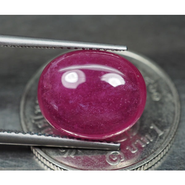 พลอยทับทิม (Ruby) 7.37 กะรัตสีชมพู (13551) | Shopee Thailand