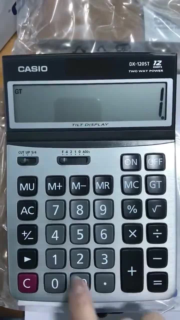 DX-120ST เครื่องคิดเลข Casio 12 หลัก ของแท้ ของใหม่ ประกันศูนย์ | Shopee Thailand