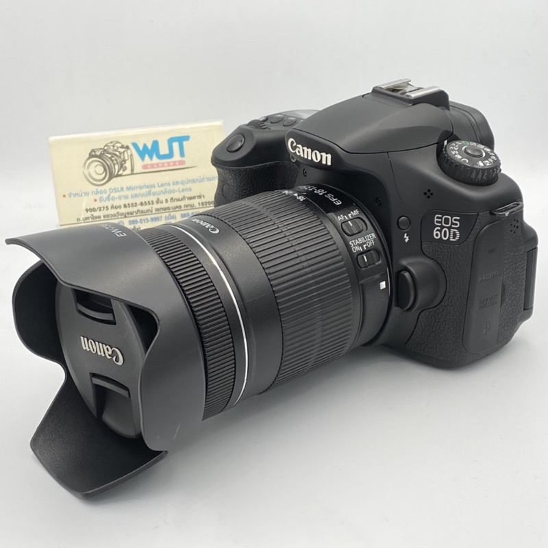 CANON EOS 60D+LENS CANON 18-135mm is | Shopee Thailand