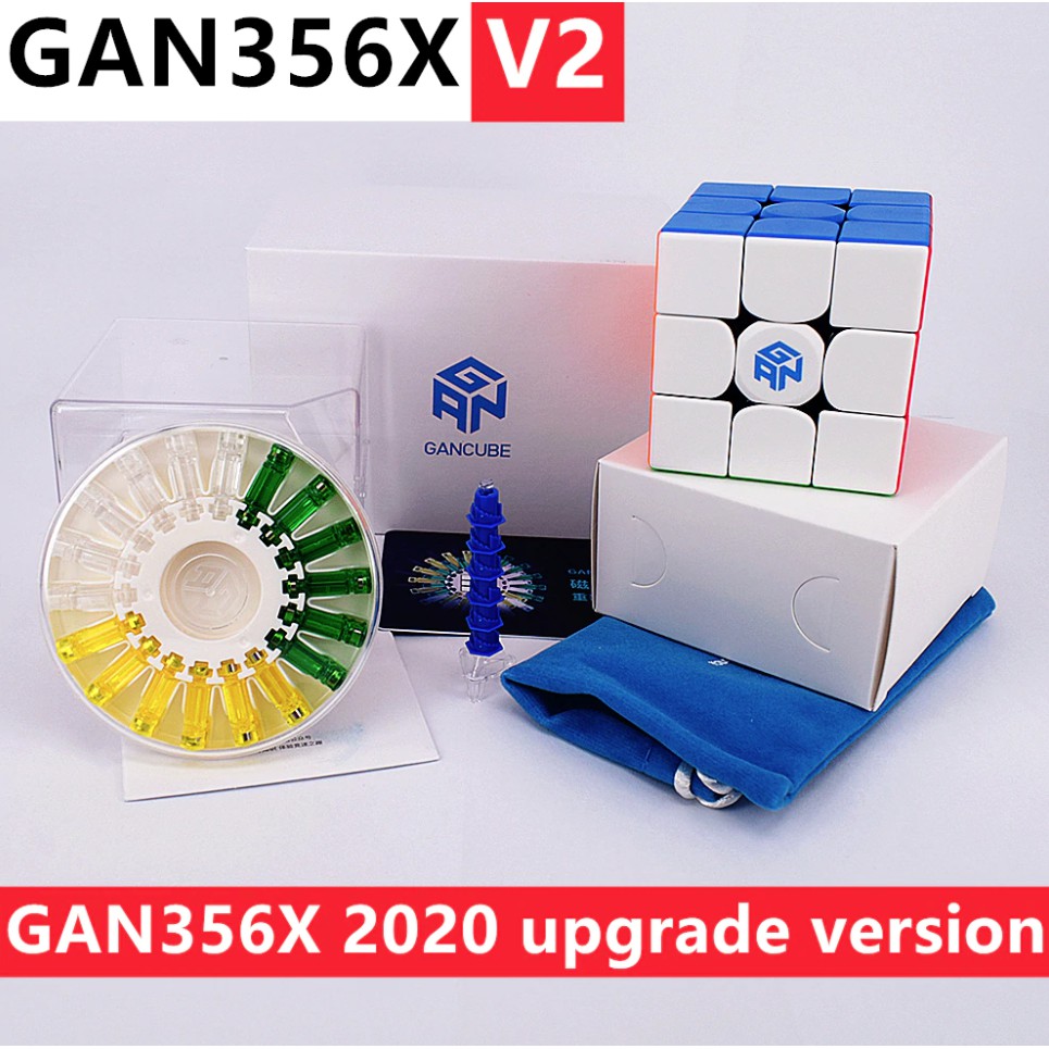 Rubik 3x3 Gan356 X V2 M 3x3x3 พร้อมแม่เหล็กรุ่นอัพเกรด Gan X | Shopee ...
