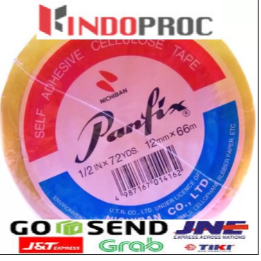 Cellotape PANFIX กระดาษแก้ว 1/2 นิ้ว x 72 หลา | Shopee Thailand