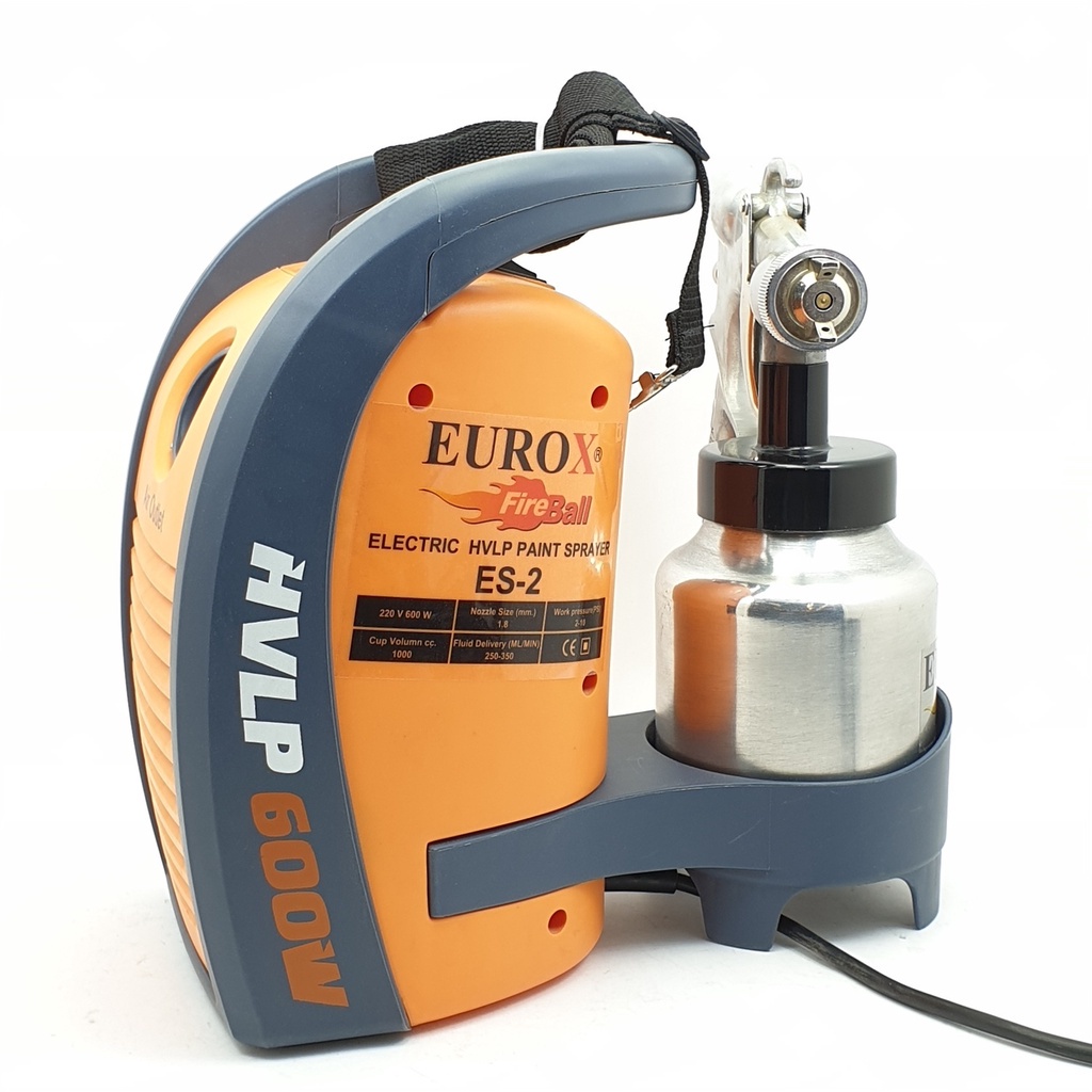 EUROX กาพ่นสีไฟฟ้า รุ่น ES-2 (ถ้วย 1 ลิตร) | Shopee Thailand