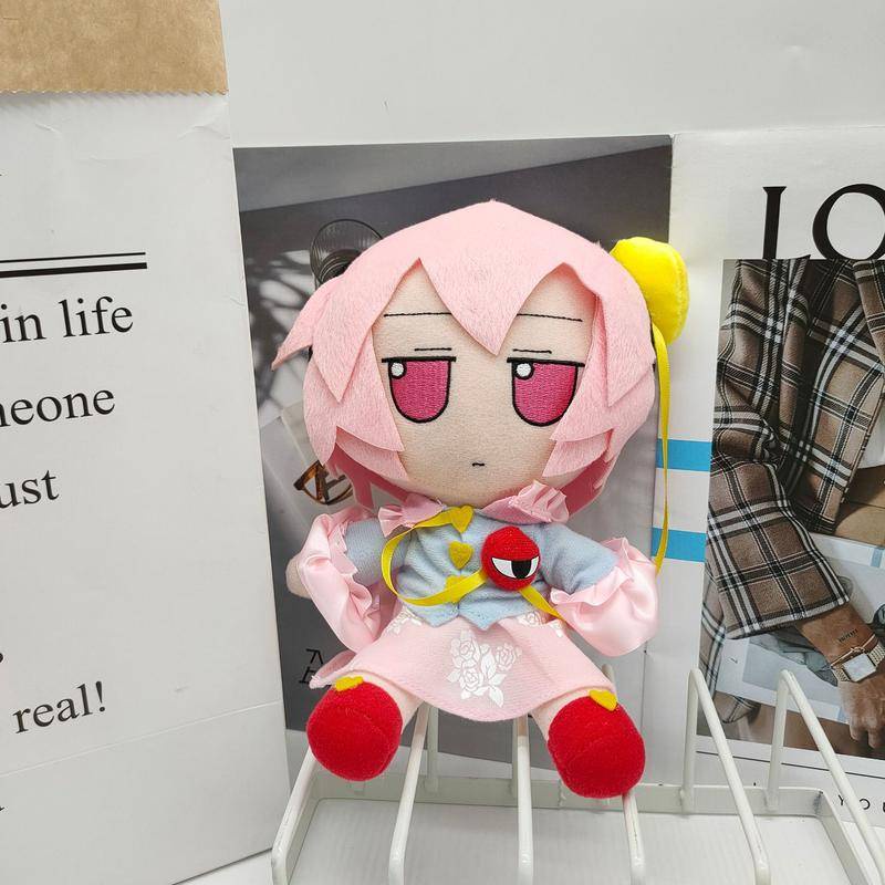 ตุ๊กตาคอสเพลย์ การ์ตูนญี่ปุ่น TouHou Reimu Stuffed Fumo Mascot Komeiji ...