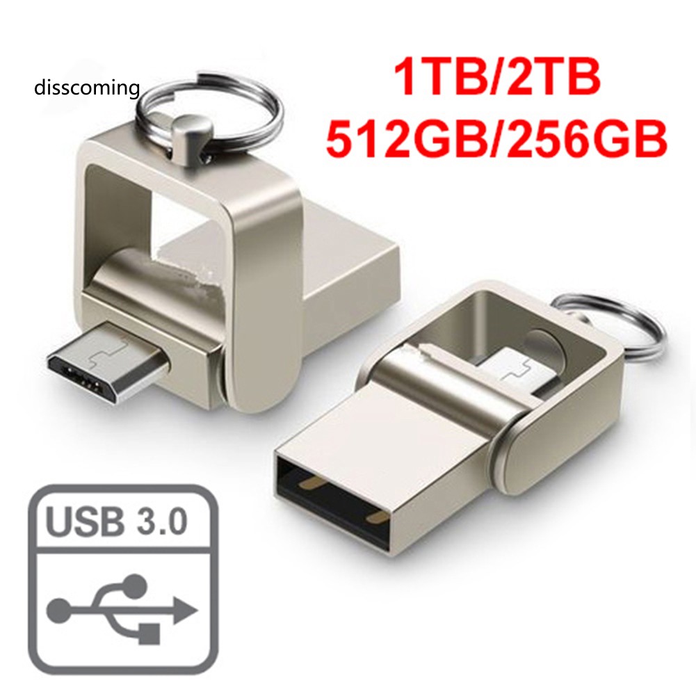 แฟลชไดรฟ์ NC-Swivel 1/2TB 256/512G Micro USB 3.0 OTG U Disk | Shopee ...
