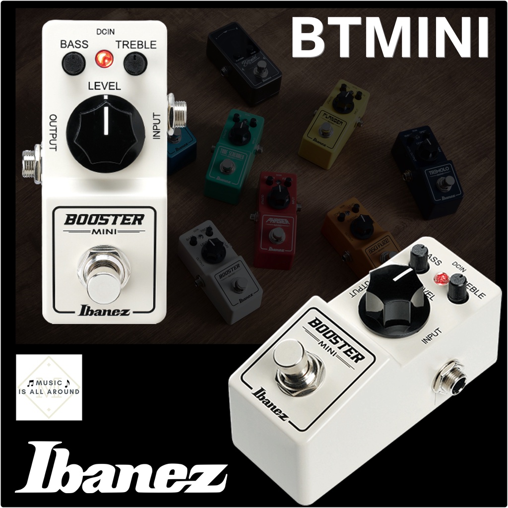 เอฟเฟค Ibanez บูสเตอร์ Booster รุ่น BTMINI made in japan | Shopee Thailand