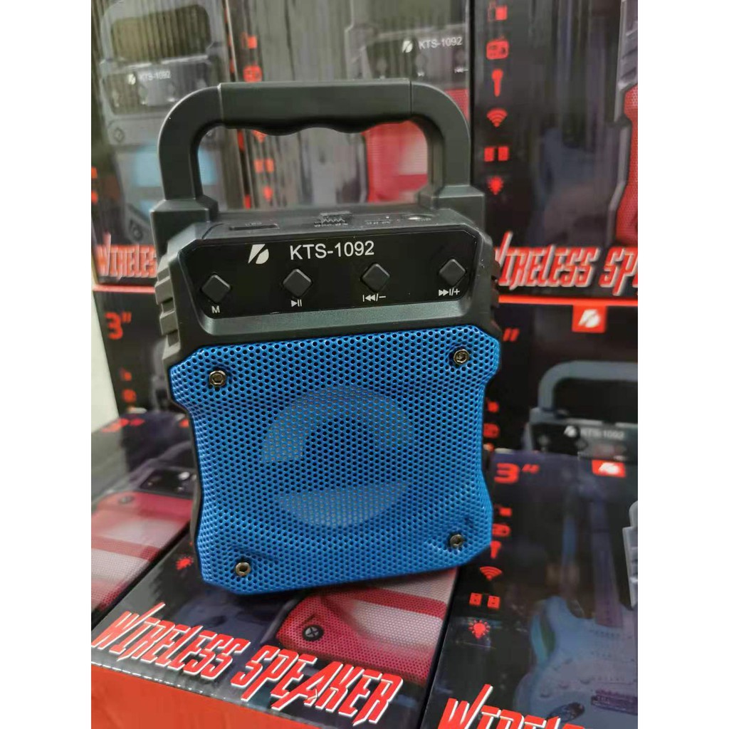 ลำโพงบลูทูธ เสียงดังรุ่น สามารถเสียบไมค์โคโฟนได้ และ ระบบ LED.ค่ะ KTS ...
