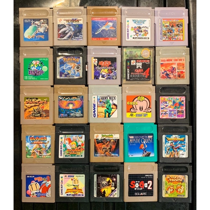 ตลับเกมบอย Game Boy / Game Boy Color (GB/GBC) Vol.1 | Shopee Thailand