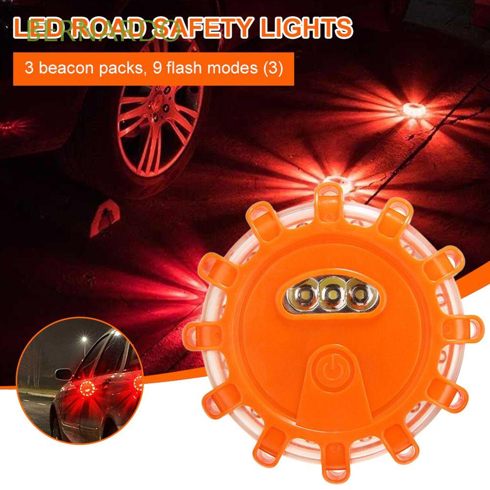 BERNARDO Waterproof Car Emergency Light Spotlight Safety Warning Light ...