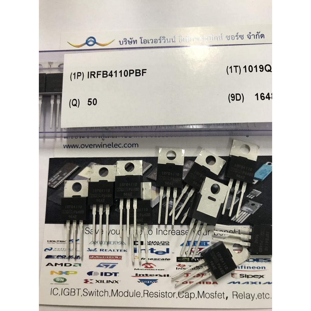 IR IRFB4110 TO-220 FB4110 | Shopee Thailand