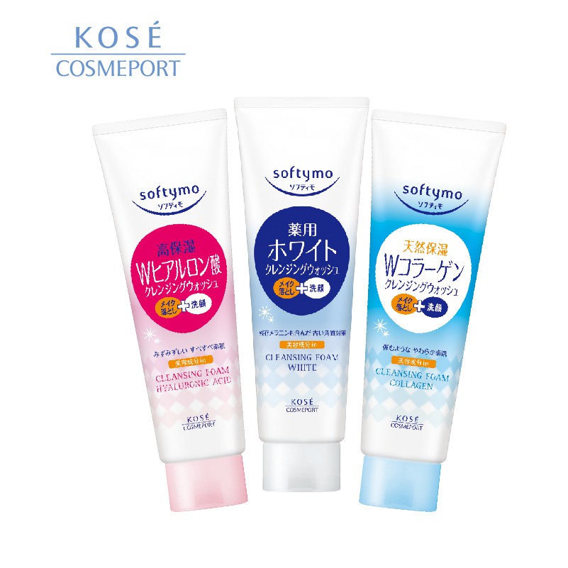 Kose Softymo Washing, Cleansing Foam 150g ซอฟติโม วอชชิ่ง โฟม โฟมล้างหน้า | Shopee Thailand