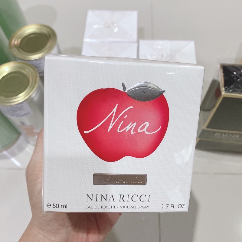 ขวดสุดท้าย|น้ำหอมผู้หญิง แบบเจ้าหญิง|แอปเปิ้ลแดง Nina|Nina Ricci edt 50ml. ป้ายไทย พร้อมส่ง ...