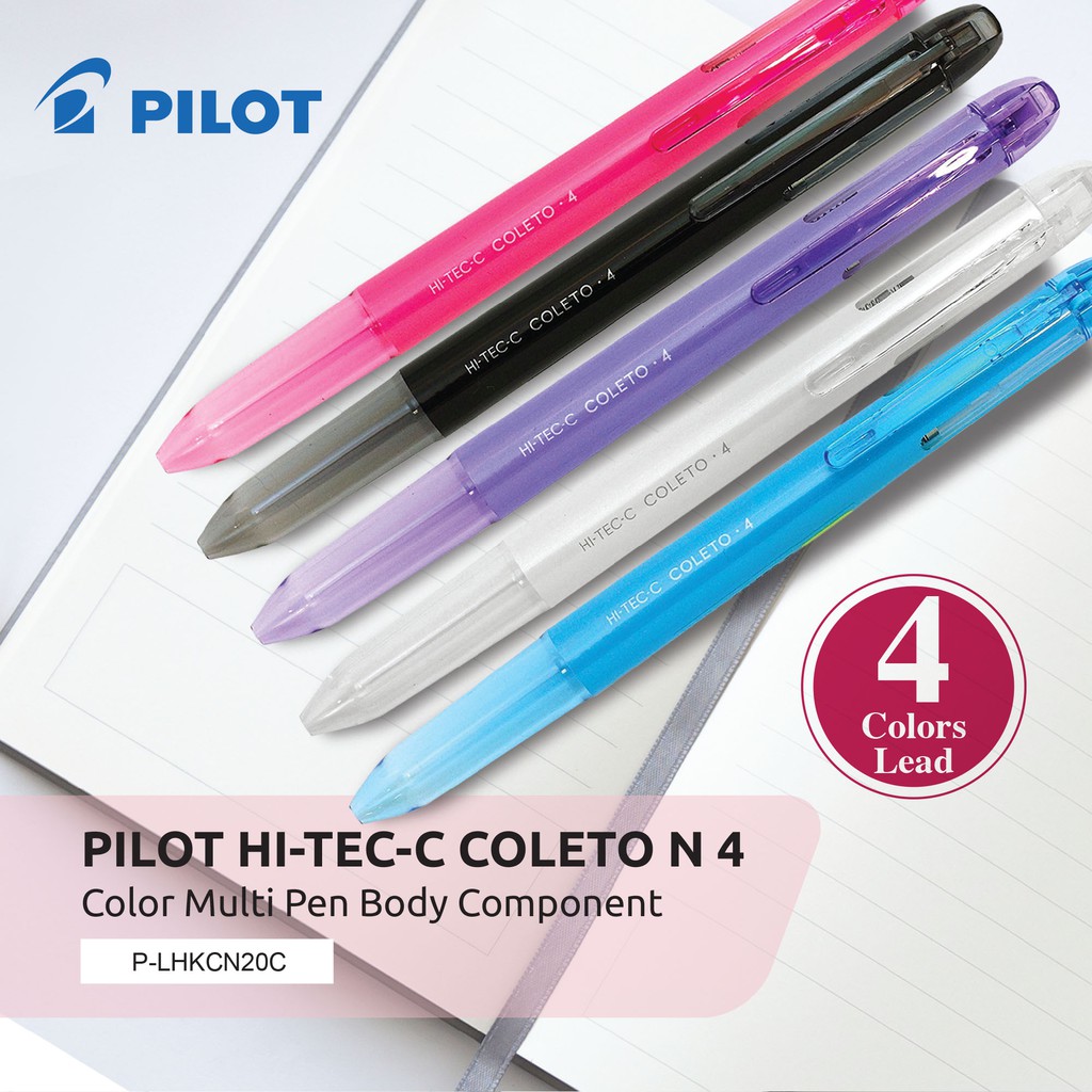 Pilot Hi-Tec-C Coleto N 4 color Multi Pen Body Component (มี 5 สี ...